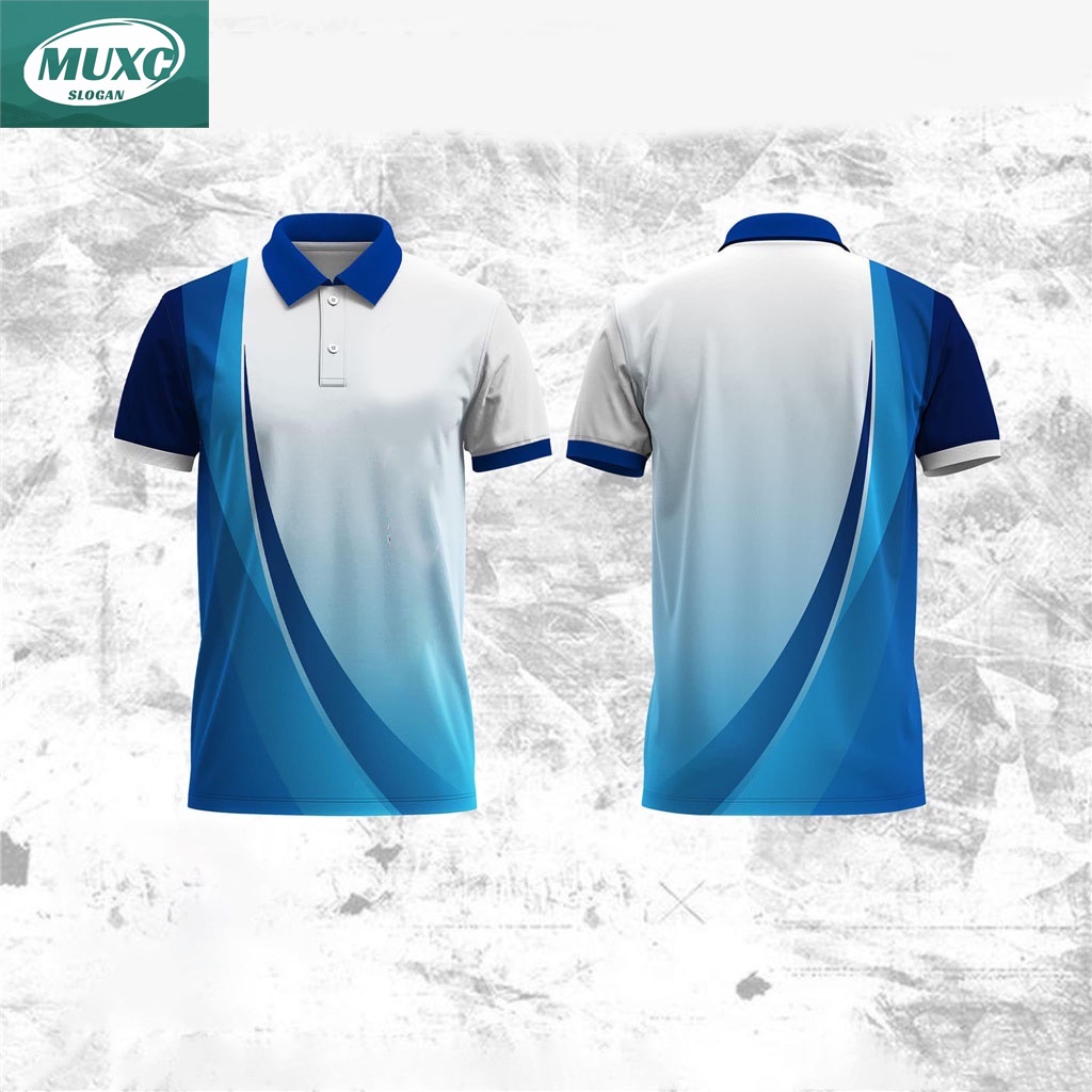 Free customization 】FACULTY FULL SUBLIMATION POLO SHIRT FOR MEN Blue ...