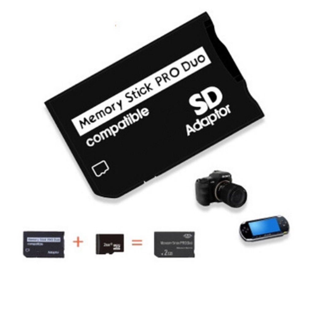 New Micro SD Adapter SDHC TF To Memory Stick MS Pro Duo Adapter ...