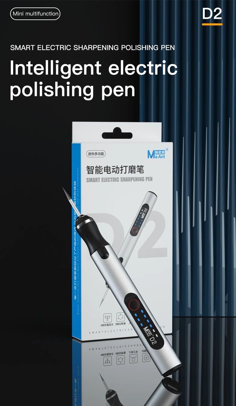 MaAnt D2 Intelligent Mini Charging Pen Wireless Grinding Drilling ...