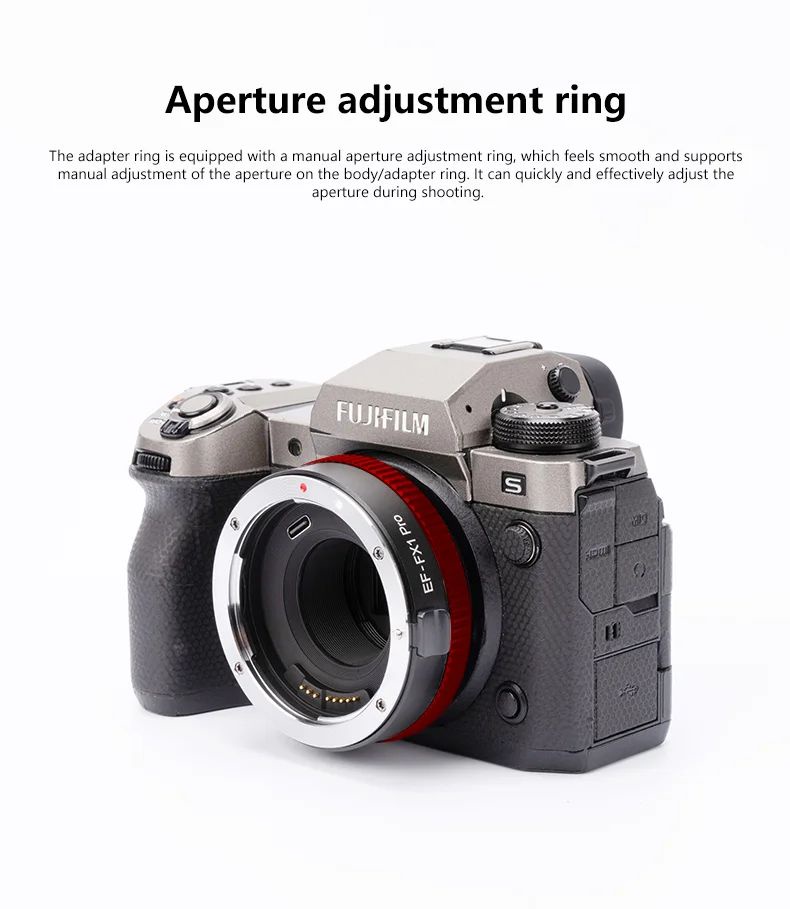 Viltrox EF-FX1 Pro AutoFocus Adapter Ring for Canon EF/EF-S Lens to ...