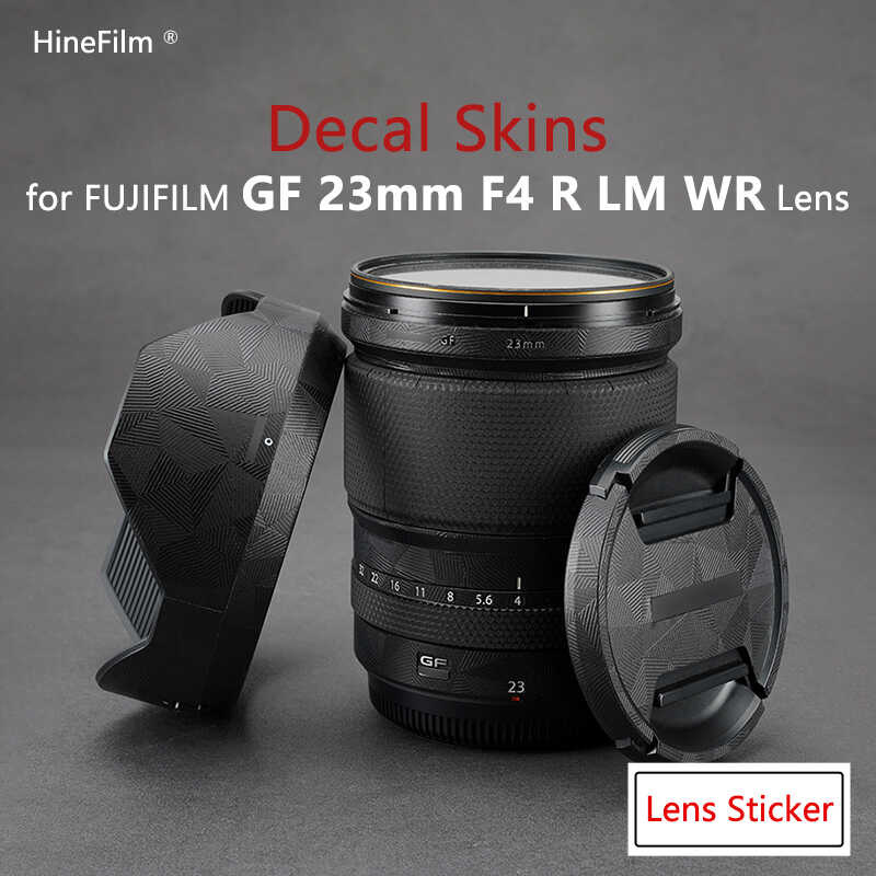 Fuji GF23 F4 Lens Premium Decal Skin Vinyl Wrap Film para sa FUJIFILM ...