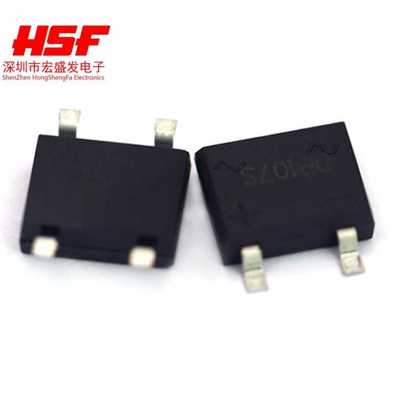 SMD MB6F 0.5/0.8A 600V rectifier bridge stack single-phase glass passivated rectifier | Shopee ...