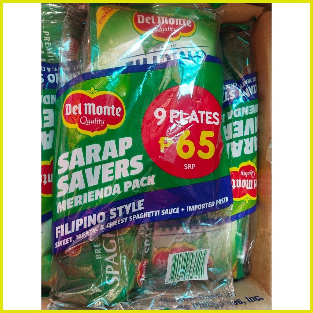 ♨ Del Monte Sarap Savers Party Pack Filipino Style Spaghetti Sauce 1kg ...