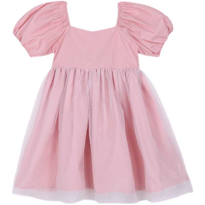 2023 ang damit mga may sukat kulay rosas na batang skirt sa estilo ...