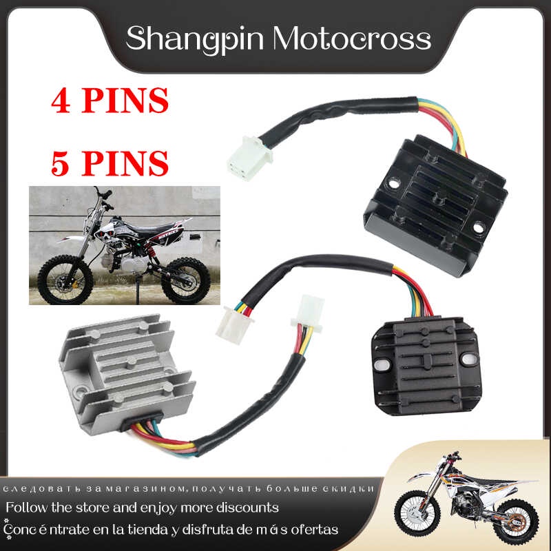 Bike Performance Parts Voltage Regulator Rectifier para sa GY6 50 80 ...