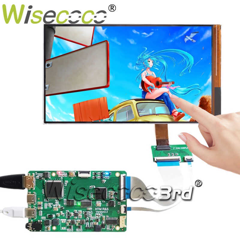 7 Inch 1920X1080 Touch LCD Display Landscape Default Android TV Box Ps3 ...