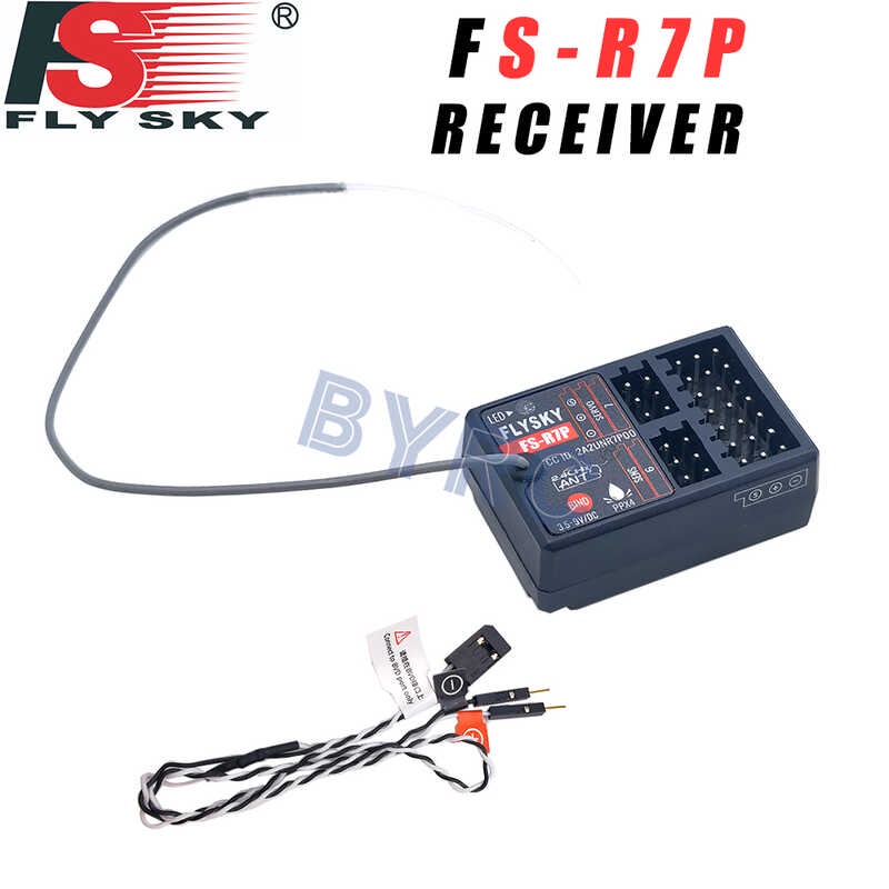 FLYSKY Fs-R7p R7p 2.4G 7Ch ANT Protocol PWM Output RSSI Mini Receiver Para Sa Fs-G7p Transmitter ...