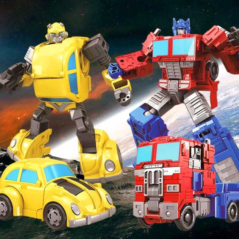 Transformer Robot Action Figures Transformable Robot Toy Kids Game | Shopee Philippines