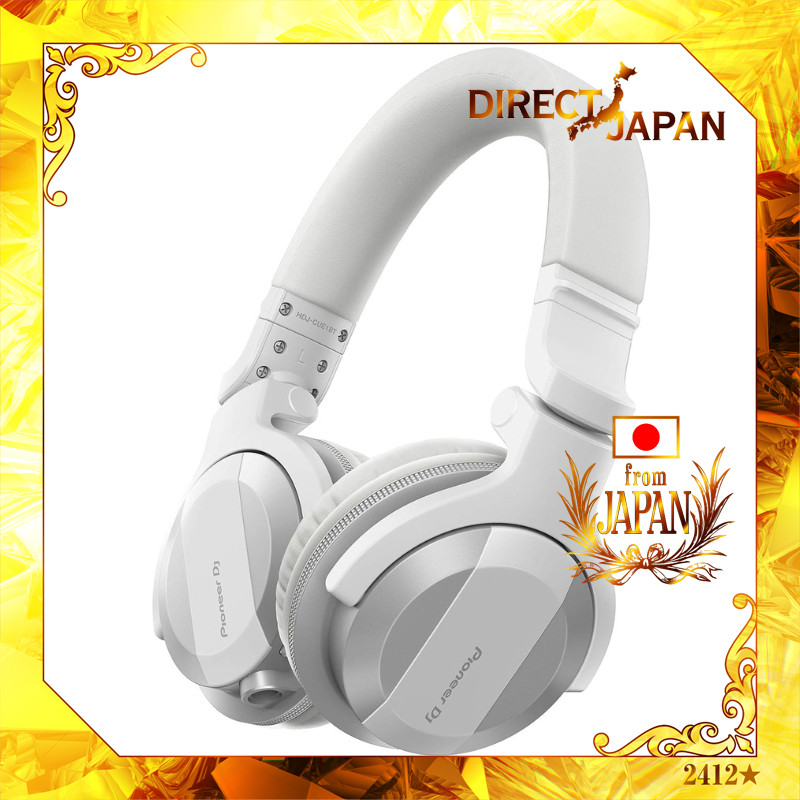 Pioneer DJ DJ Headphones (HDJ-CUE1BT-W) (Matte White) Wireless ...