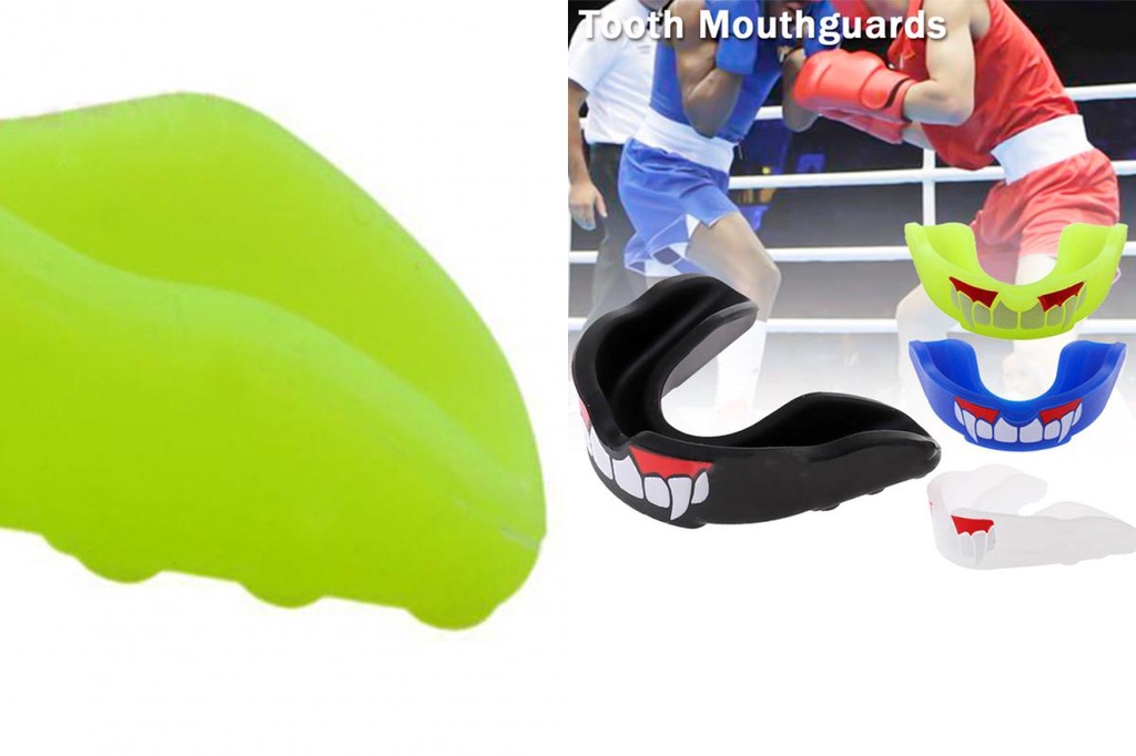|COD| Teeth Protector Fangs Pattern Mouth Guard Flexible Gum Shield for ...
