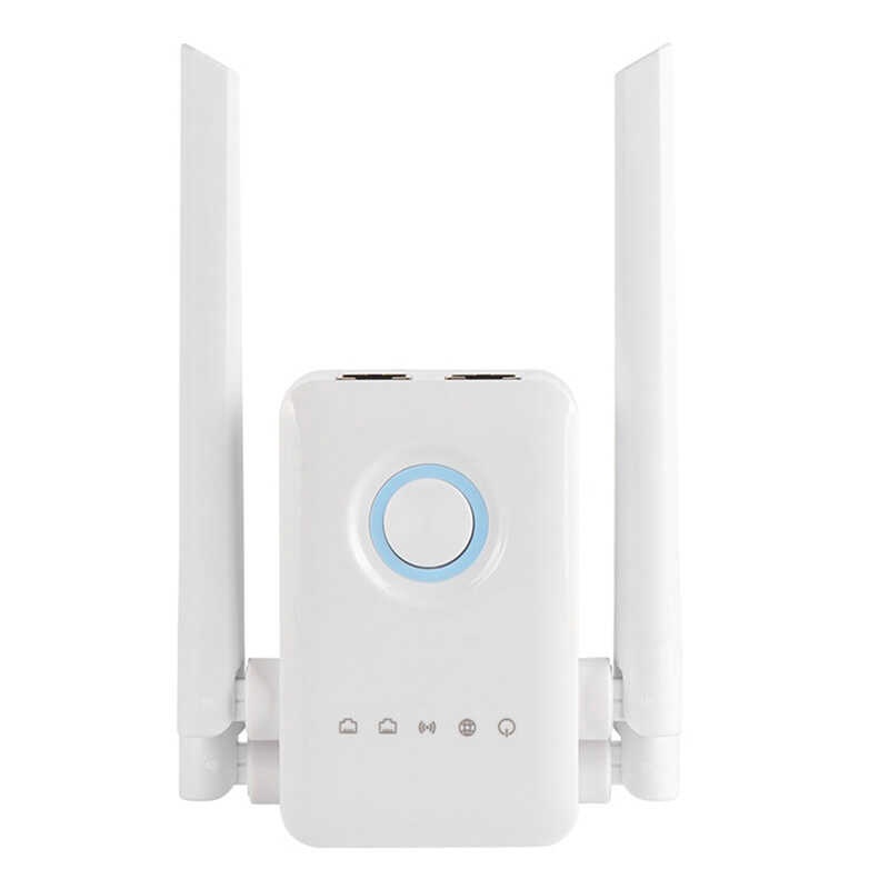 Wifi Range Extender Dual Band 5Ghz 2.4Ghz Wireless Internet Repeater ...