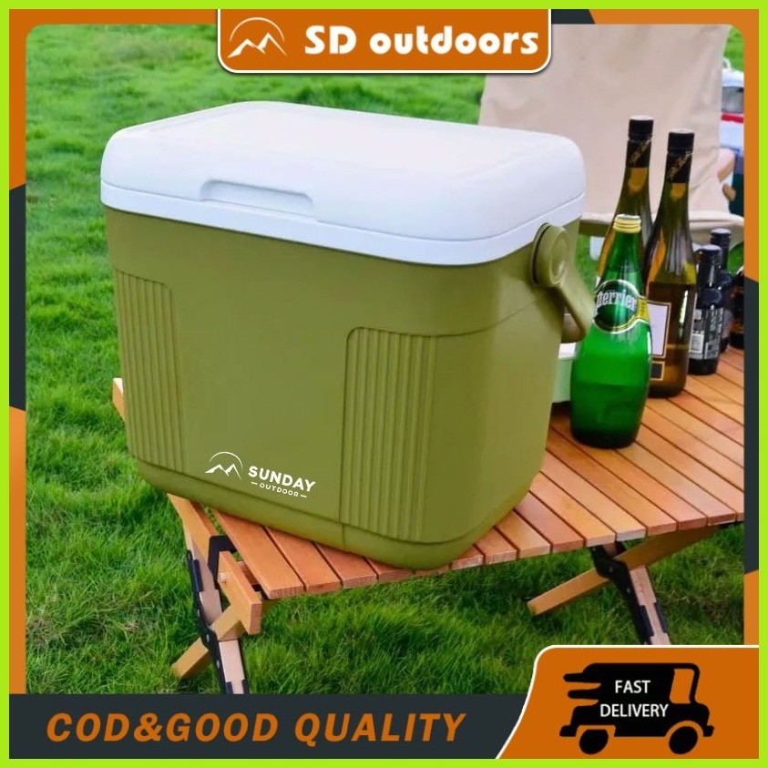 Outdoor Ice Box Cooler Freezer for Camping Picnic Fishing Box | Shopee ...