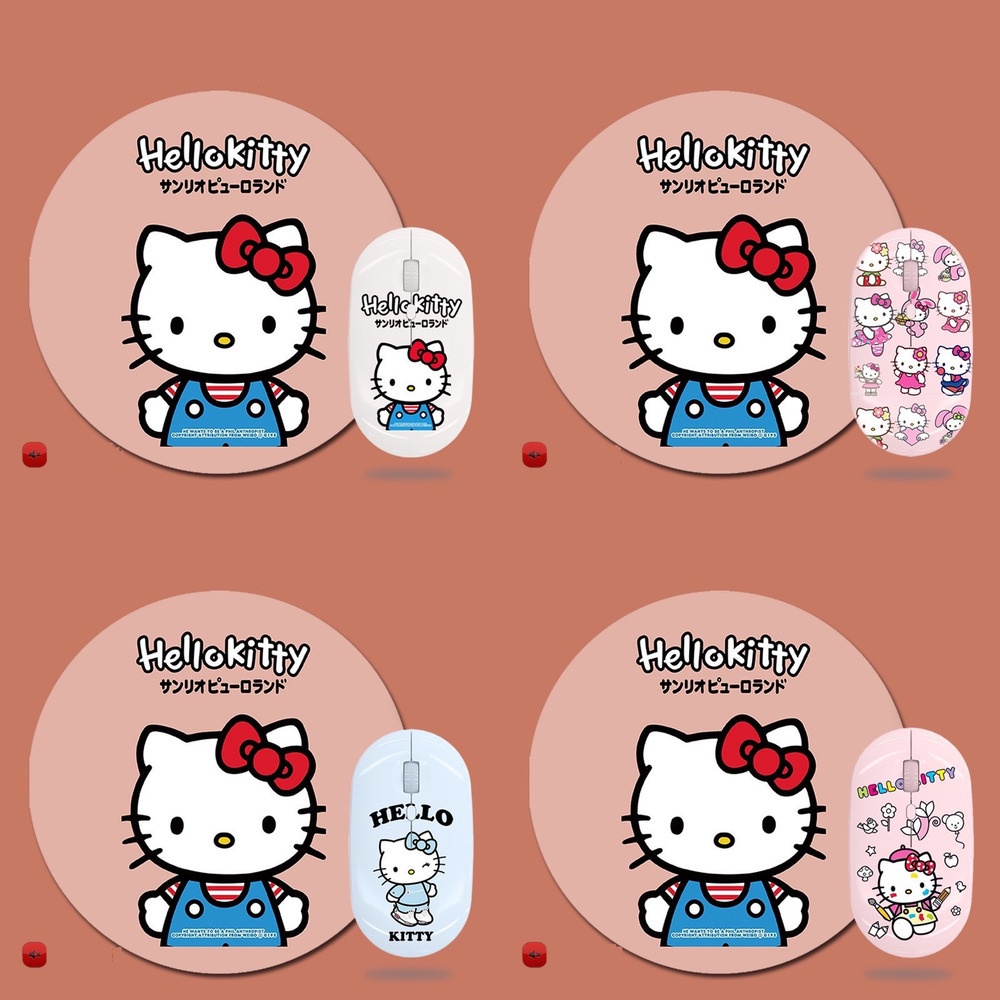 Bluetooth Mouse Pink Hello Kitty Mouse White Hello Kitty Mouse Blue ...