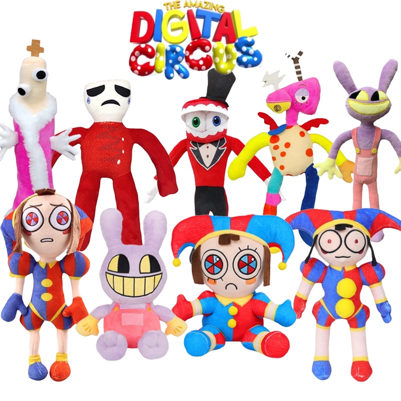New The Amazing Digital Circus Jax Plush Toy Cute Jax Doll Plush Rabbit ...