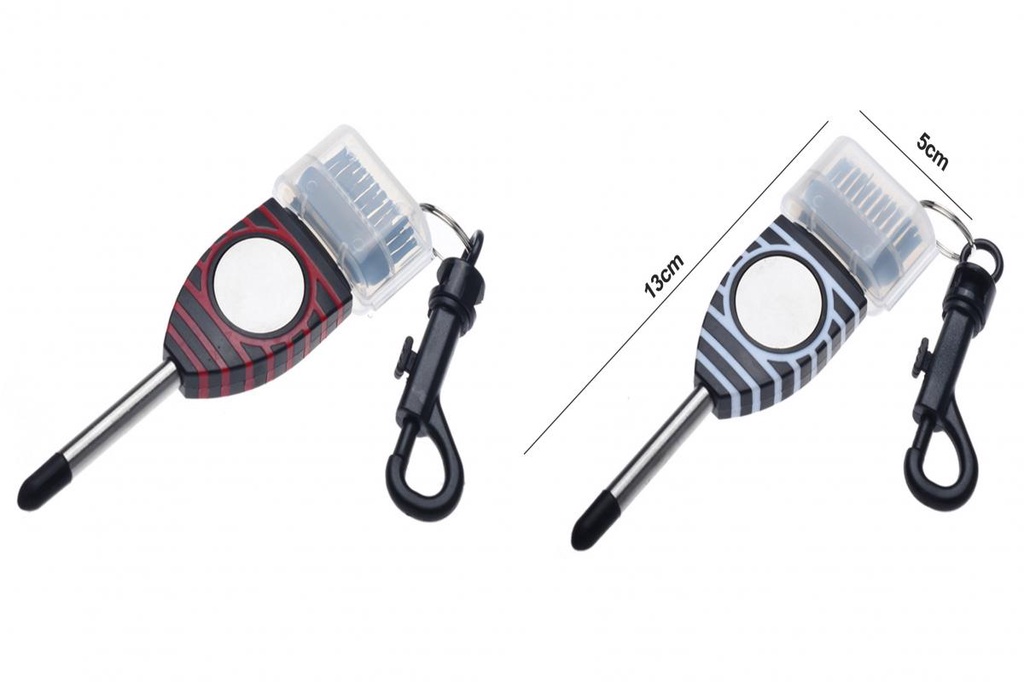 ARE Double-headed cleaning brush to quickly clean golf club grooves ...