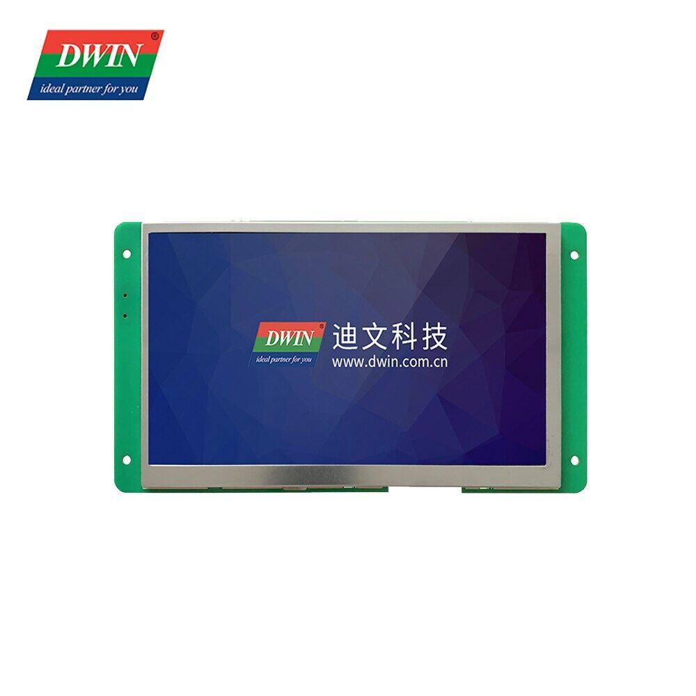 DWIN 7 Inch LCD Module 800*480 RS232/TTL HMI Commercial Touch Panel Screen Smart UART TFT ...