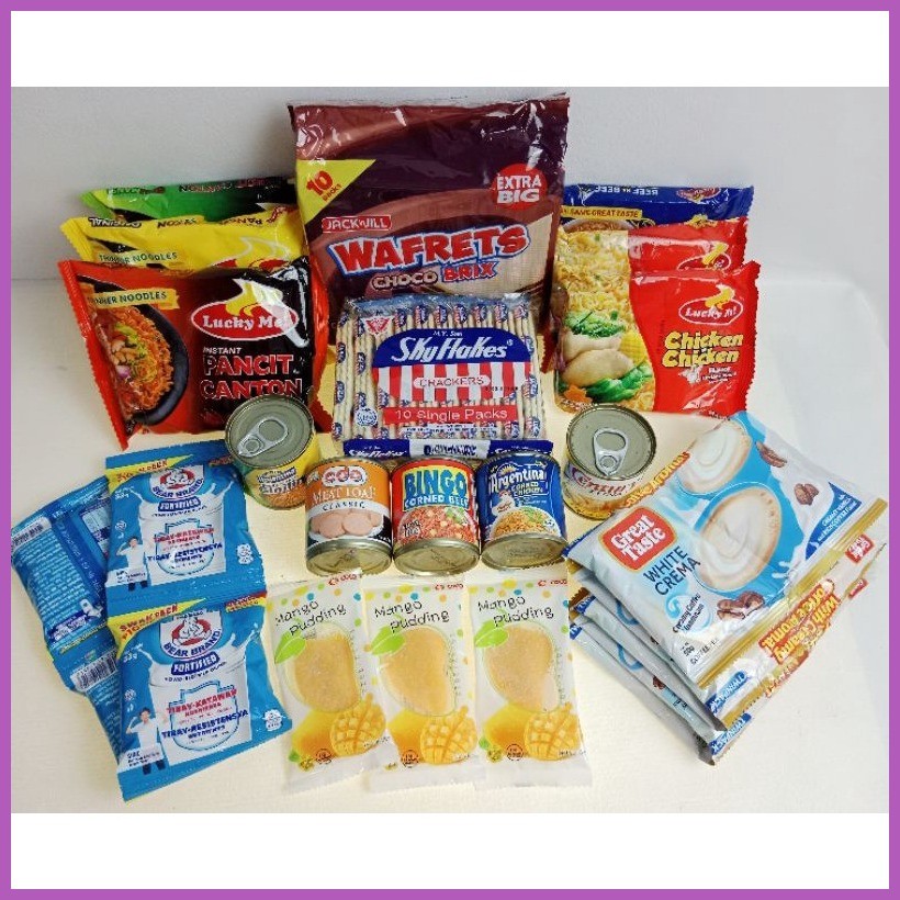 ♀ ☢ Grocery Package ( Assorted Essentials Grocery Package ) | Shopee ...