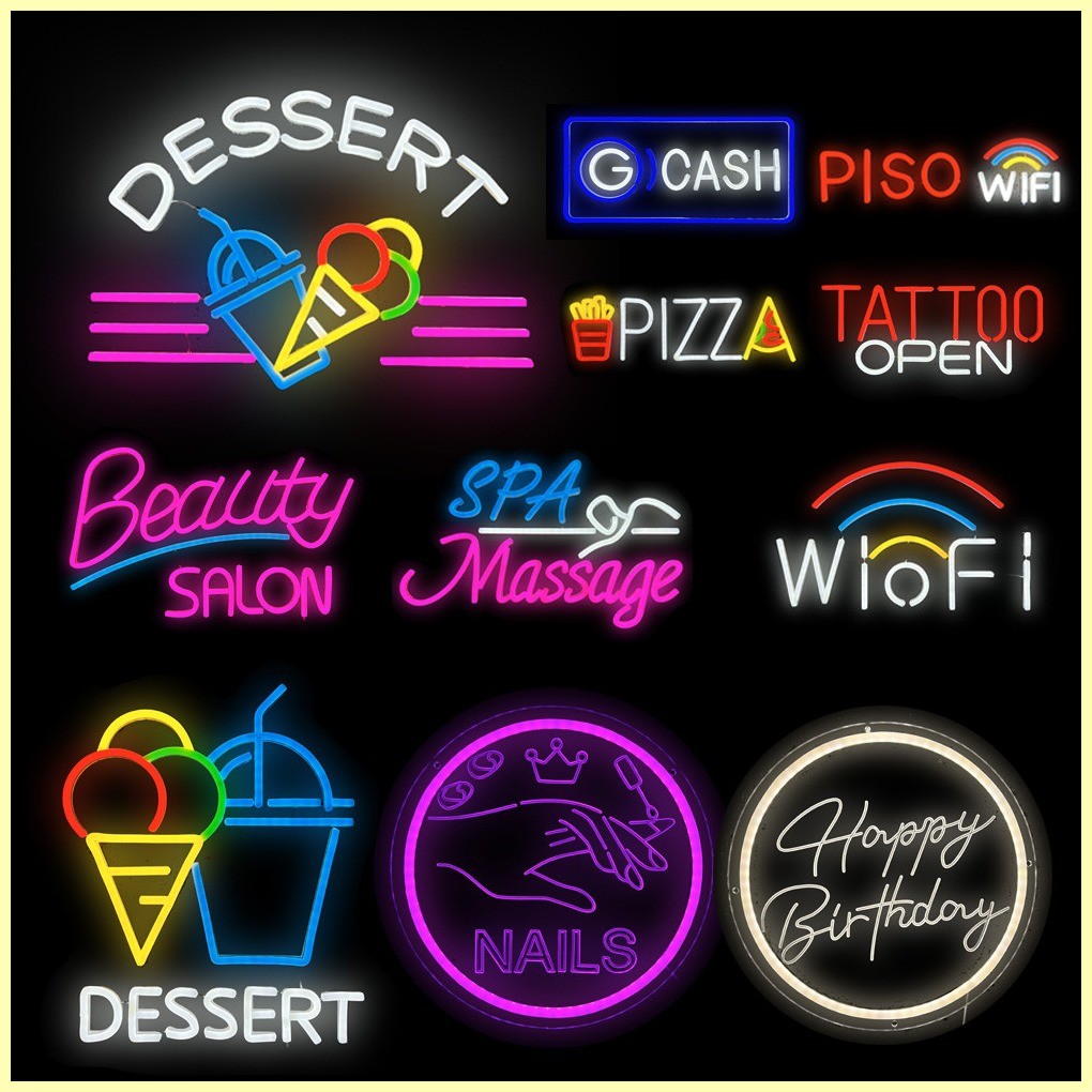 ⊠ Customized Neon Lights LED Signage Shop Signage Neon Sign/Neon Light ...