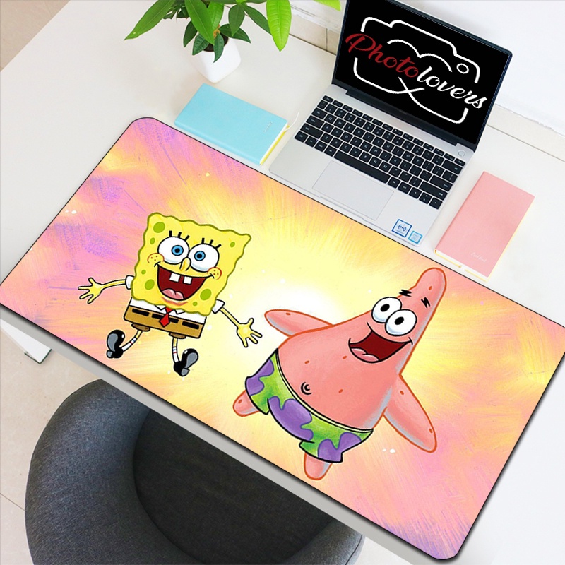 SpongeBobs Gaming Pad Xxl Mouse Kawaii Keyboard Computer Accessories ...