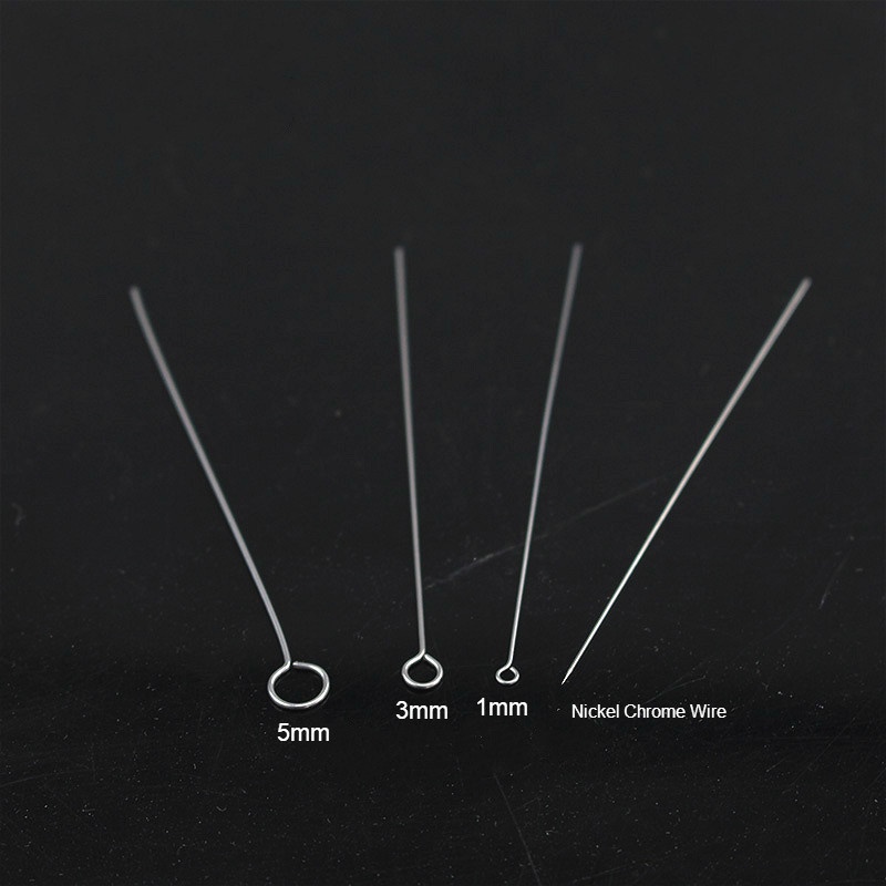 Nickel plated pure copper inoculating rod / wire / nichrome wire / ring ...