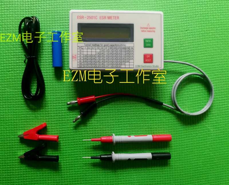 Bagong ESR2501B Capacitor ESR DCR Tester In Circuit Capacitance Meter ...