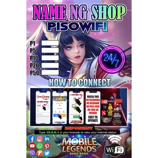 Shop piso wifi tarpaulin for Sale on Shopee Philippines