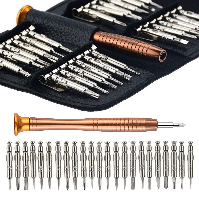 Precision Screwdriver Bit Set 24 in 1 Repair Tool Kit Star Magnetic ...