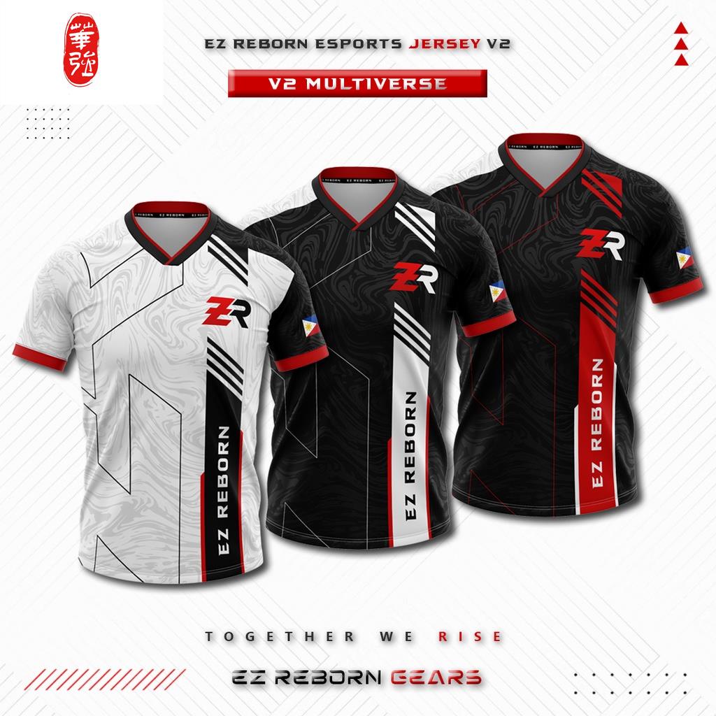 Esports Jersey Ph Custom Ml Jersey Codm Game Esport Free Nickname EZR ...