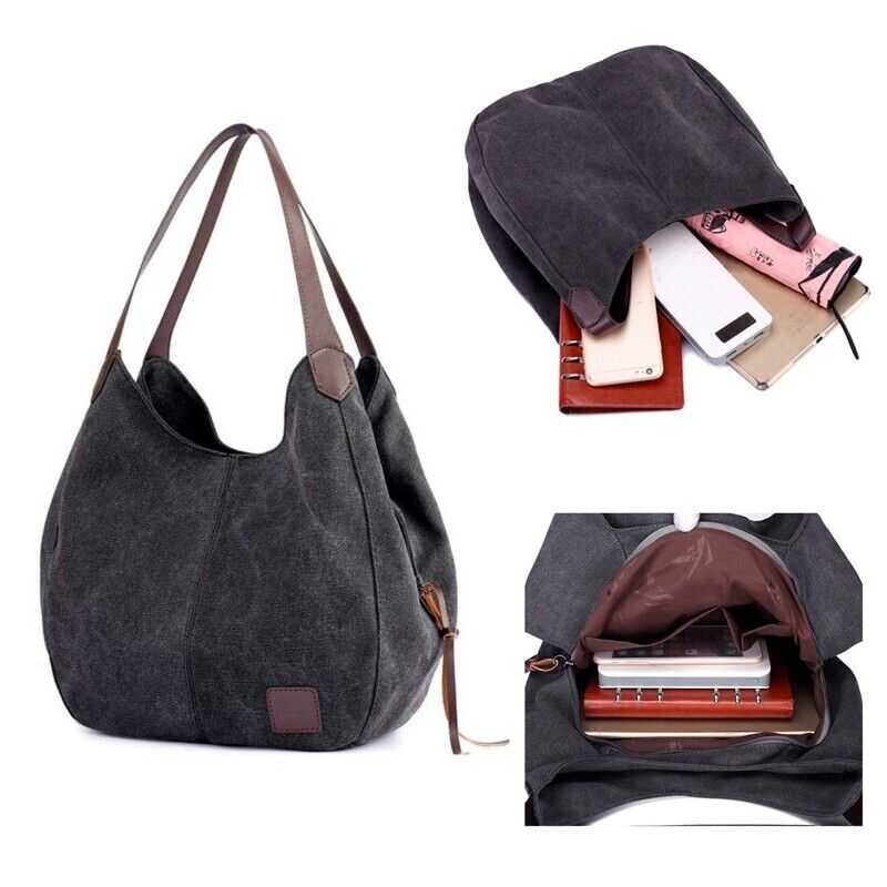 New 2023 Large Capacity Multi-Pocket Handbag Messenger Bag Simple ...