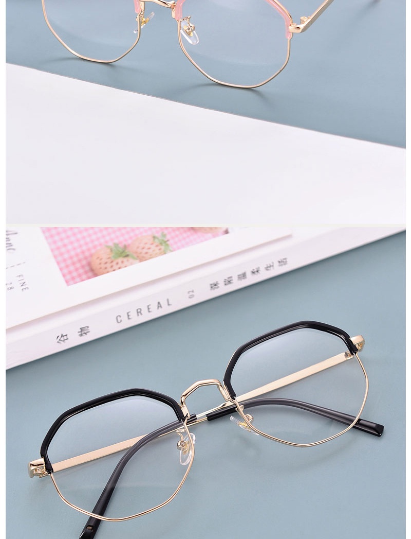Round Spek Spec Korean Fashion Glasses transparent spectacles Frame ...