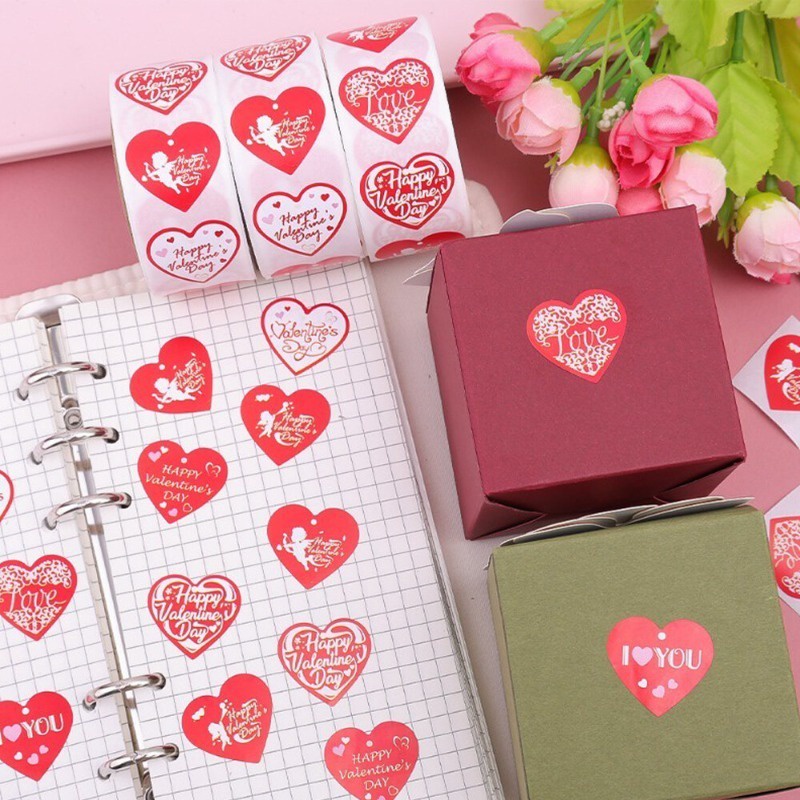 60 Pieces Valentine's Day Heart Foam Stickers - Heart Scrapbook ...