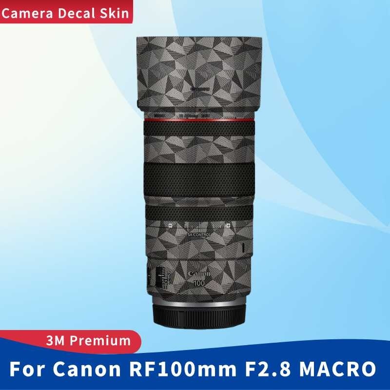 Para sa Canon RF 100mm F2.8 RO “ Decal Skin Vinyl Wrap Film Camera Lens ...