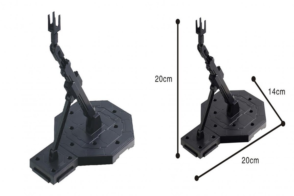 STR- Plastic Model Display Holder Adjustable Display Bracket Useful for ...