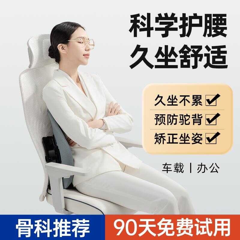 Car lumbar backrest cushion, driver's seat lumbar support, car lumbar ...