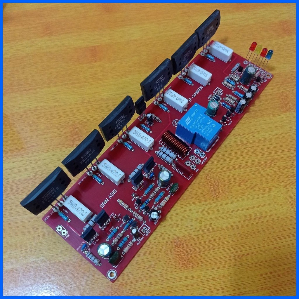 DRIN AUDIO 737 SANKEN 500 WATTS AMPLIFIER KIT SANKEN TRANSISTOR ...