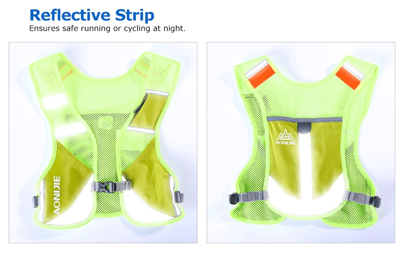 AONIJIE E884 5L Reflective Hydration Backpack Running Vest Hiking ...