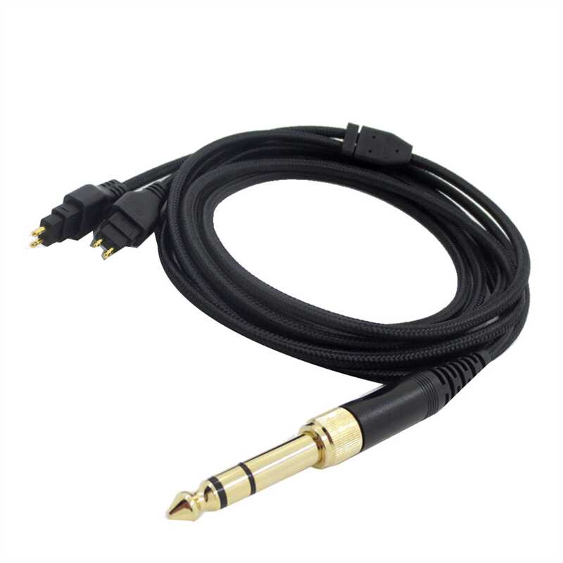 Sound Card Audio Cables Headphone Replacement Cable para sa HD580 HD600 ...