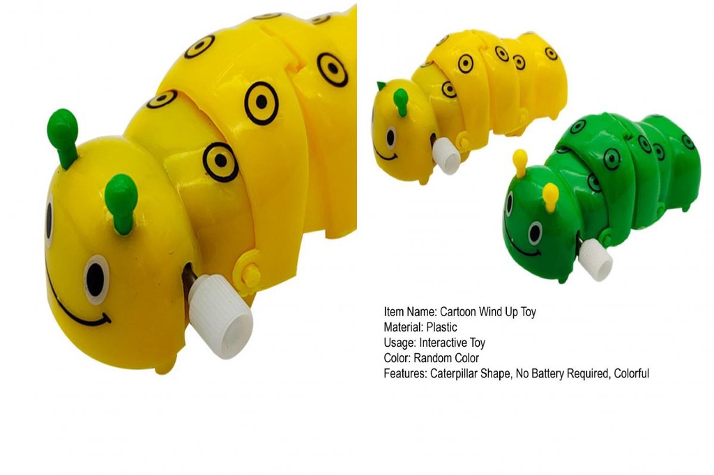 STR- No Battery Required Kids Wind Up Toy Party Favor Boys Girls ...