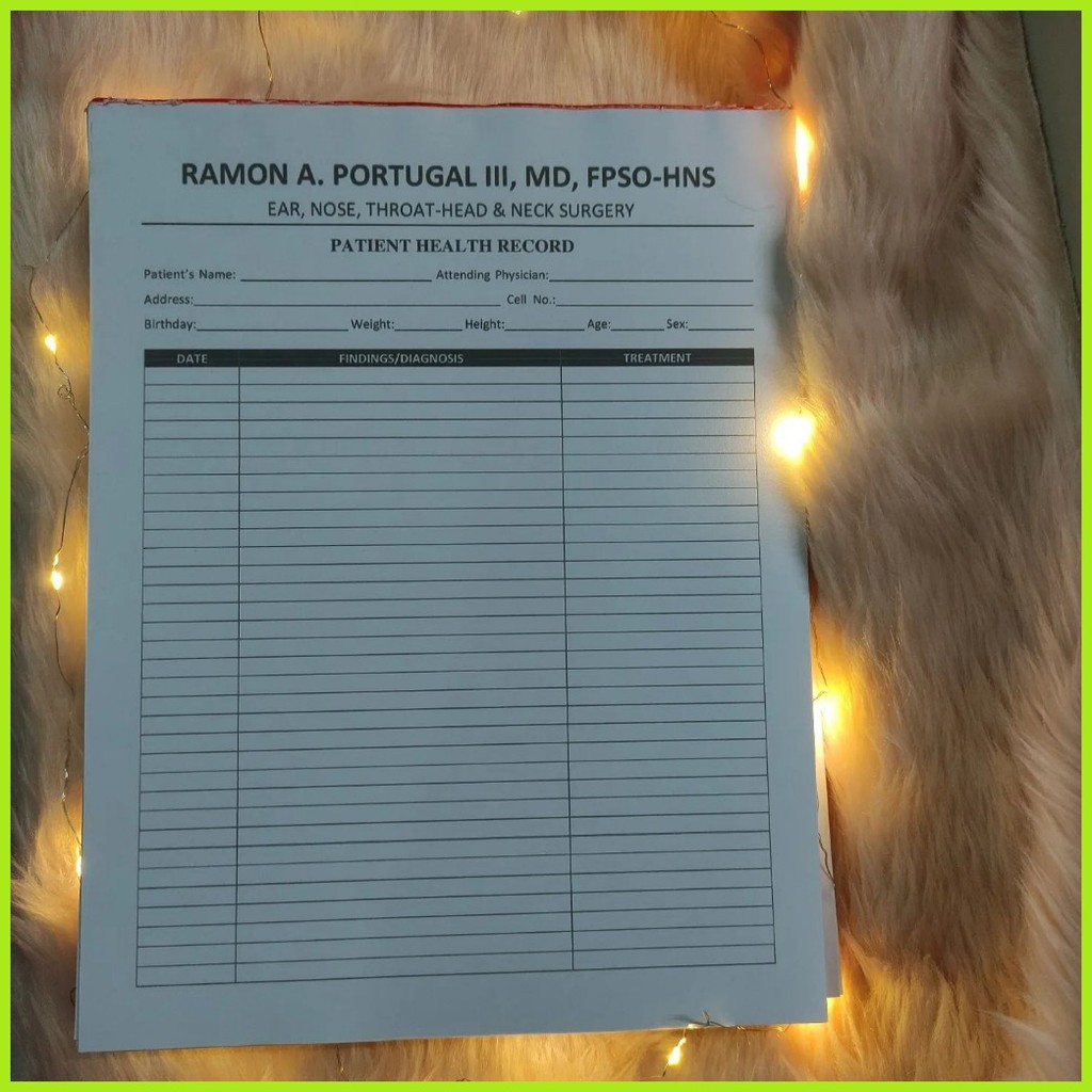 Personalized RX Pads/Patient's Records/Medical Certificate for Doctors ...