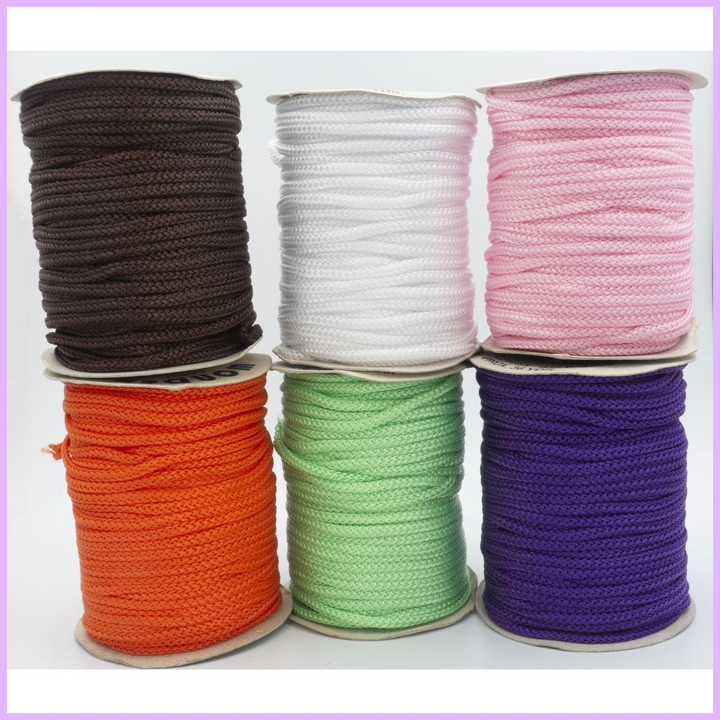 4mm 6mm 8mm Nylon Japan Cord paperbag cord Japanese cord DIY shoelace ...