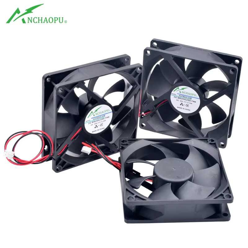 Acp9225 9Cm 7B 4 92Mm Fan 92X92x25mm 9025 Dc5v 12V 24V 2Pin Coog For ...