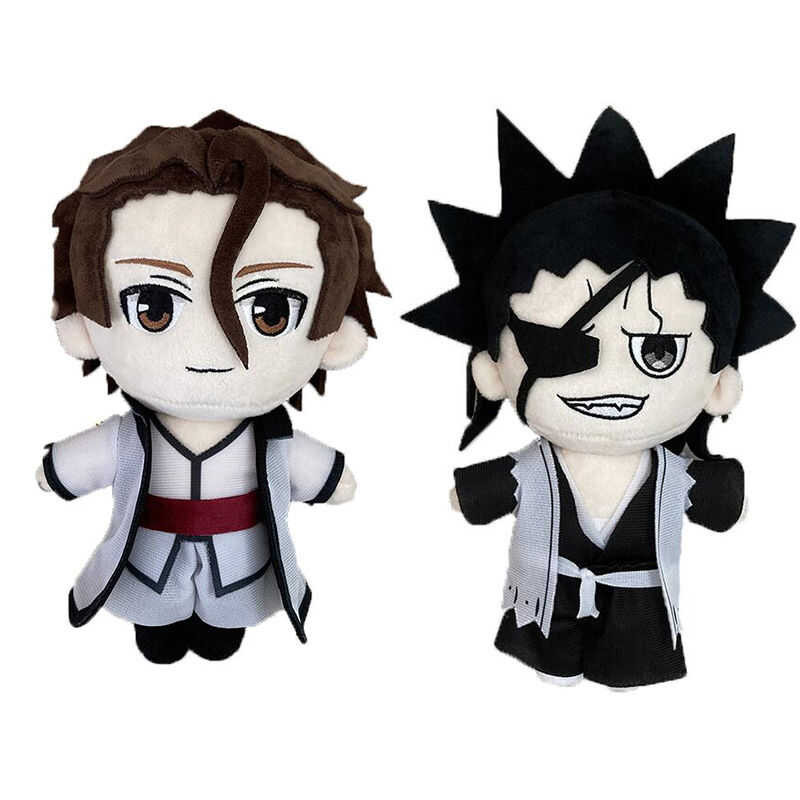 BLEACH 20Cm Plush Doll Aizen Sousuke Ki Kenpachi Plushies Toy Anime ...