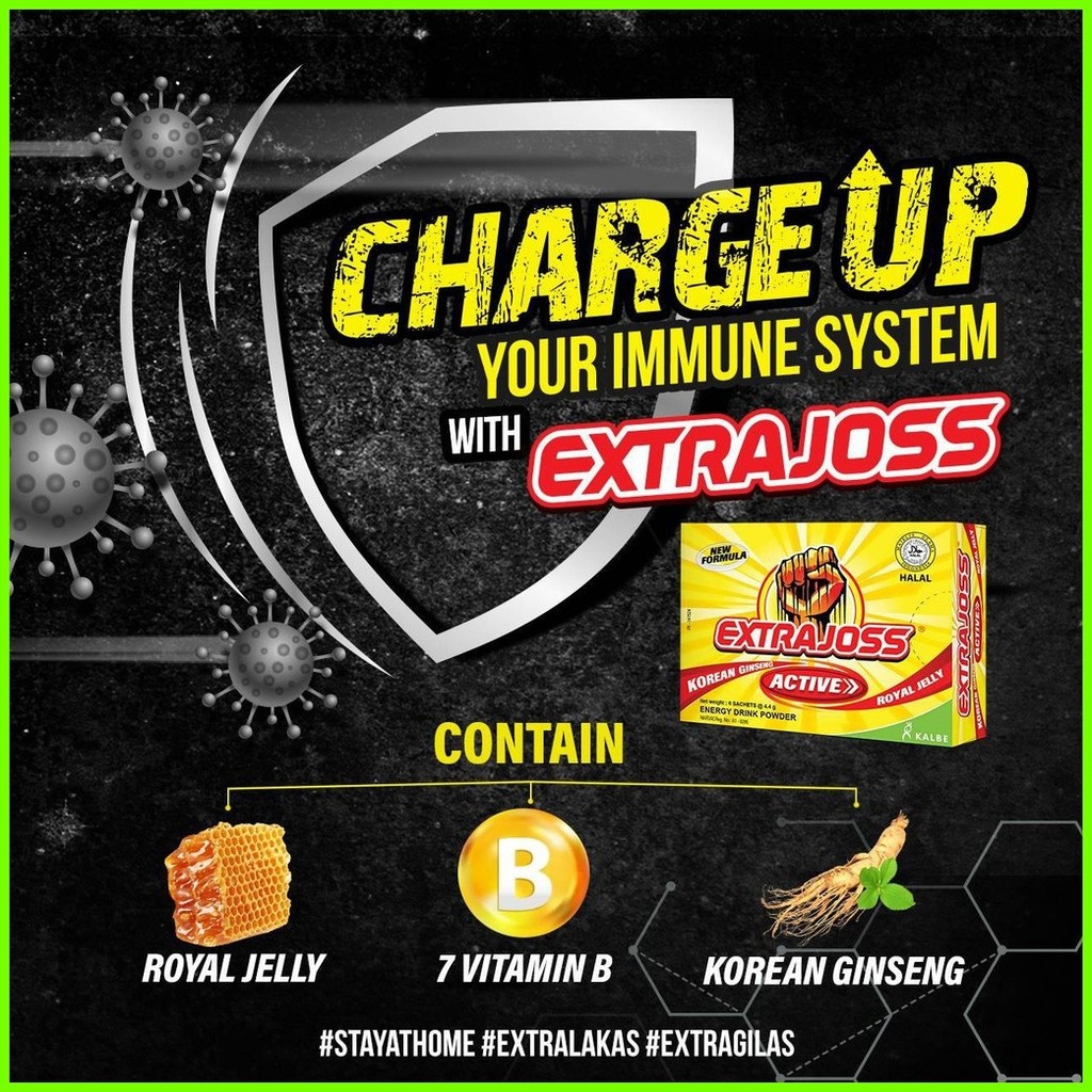 ♒ ⚾︎ ♧ Extra Joss Energy Drink 3 Packs (18 Sachets) | Shopee Philippines