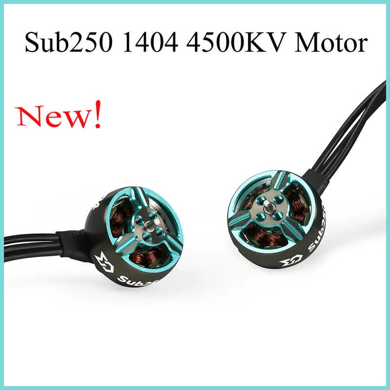Sub250 1404 4500KV Brushless Motor for 2.5 inches Tiny Whoops and 3 ...