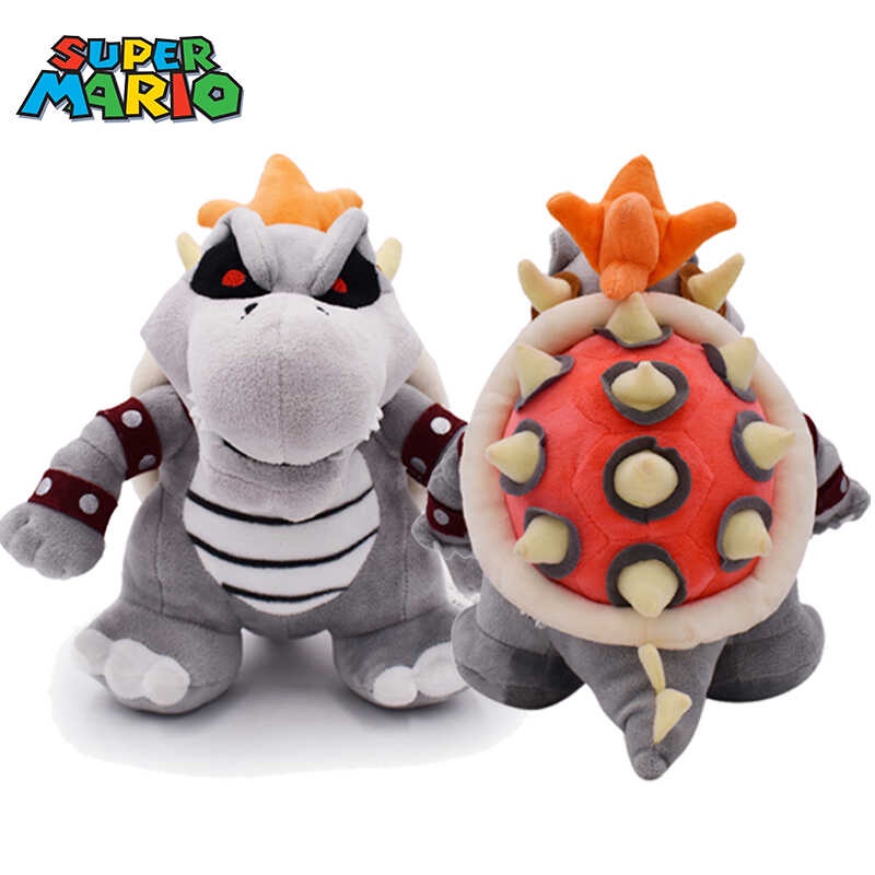 25Cm Super Mario Bros Bowser Plush Toys Doll Games Movies Soft Stuffed ...