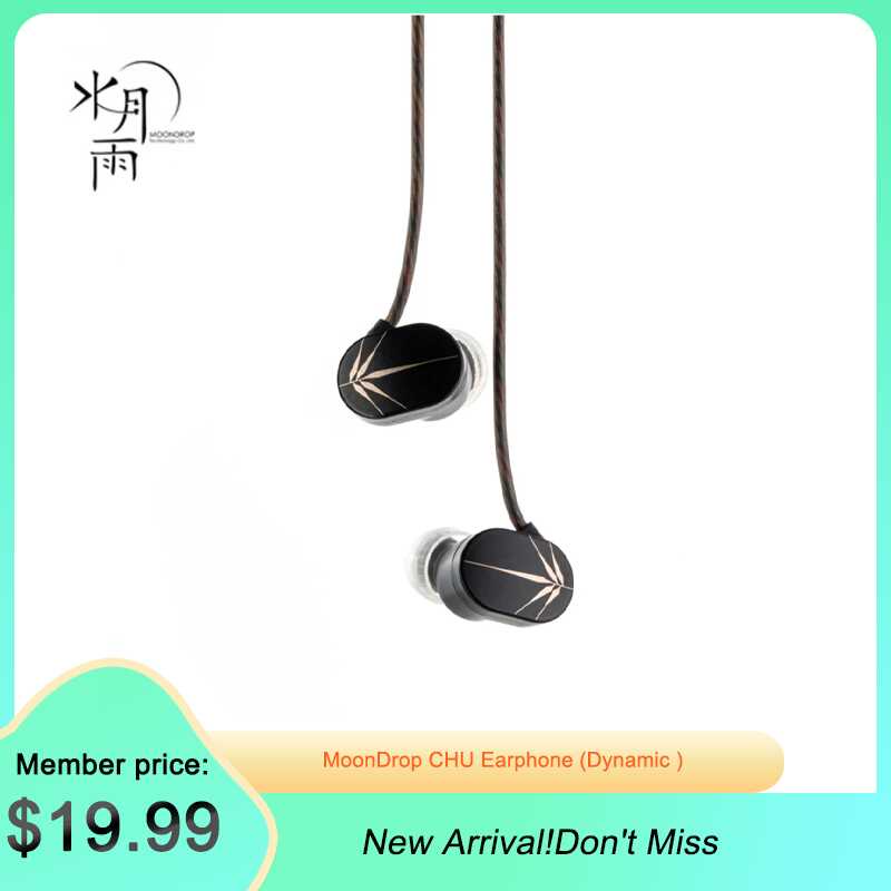 Moondrop CHU Earphone 10Mm High-Performance Dynamic Iems Wired Earbuds ...