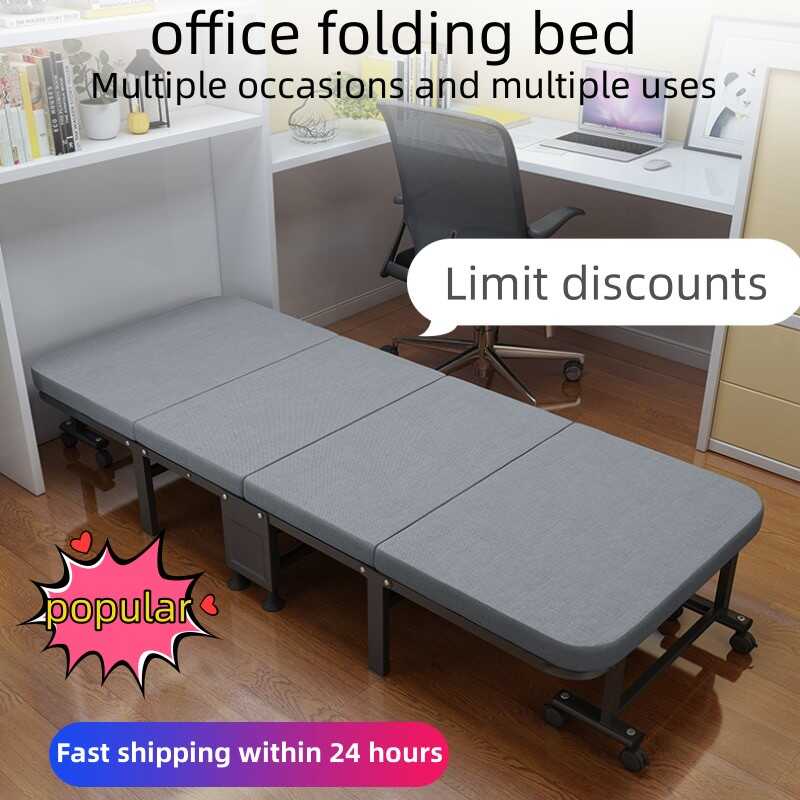 Folding bed Single Portable Accompanying Bed Outdoor outdoor portable ...