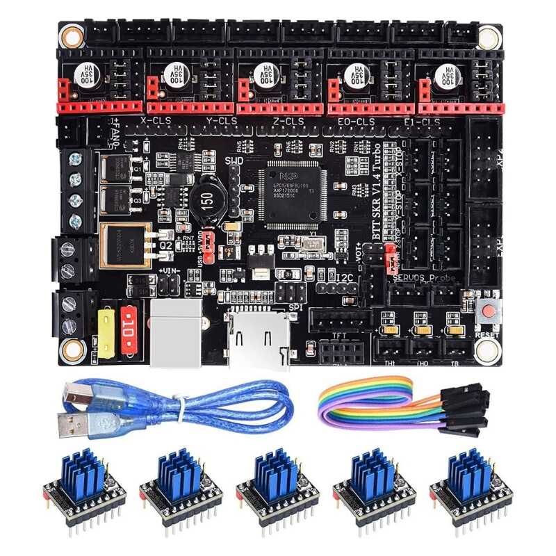 3D Printer Mainboard SKR V1.4 32-bit 120MHz Supported ARM CortexM3 ...