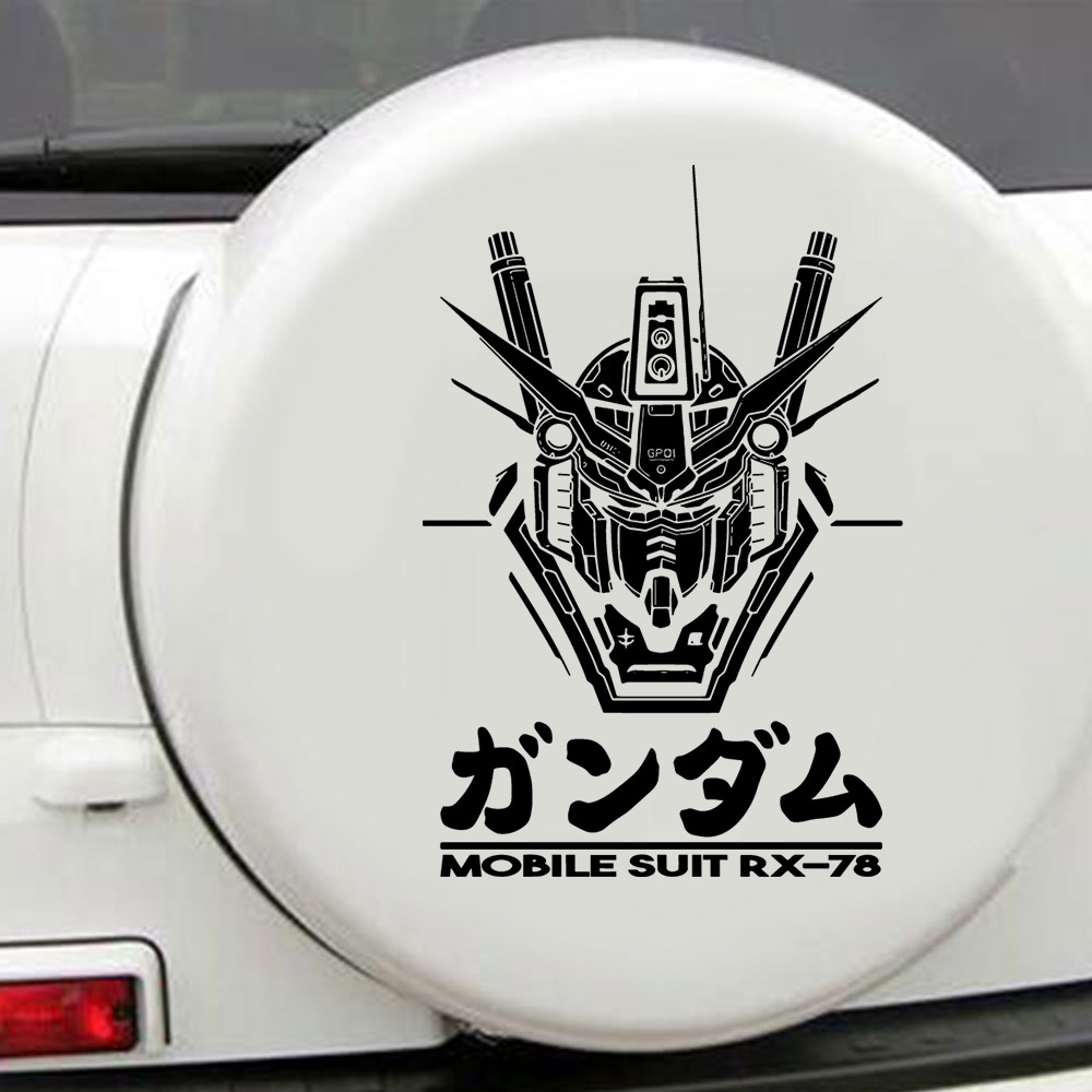 Personalized Car Gundam Stickers | Shopee Philippines