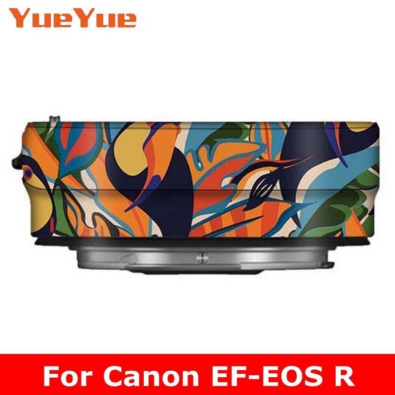 Stylized Decal Skin For Adapter Mount Ring EF-EOS R RF Vinyl Wrap Film ...